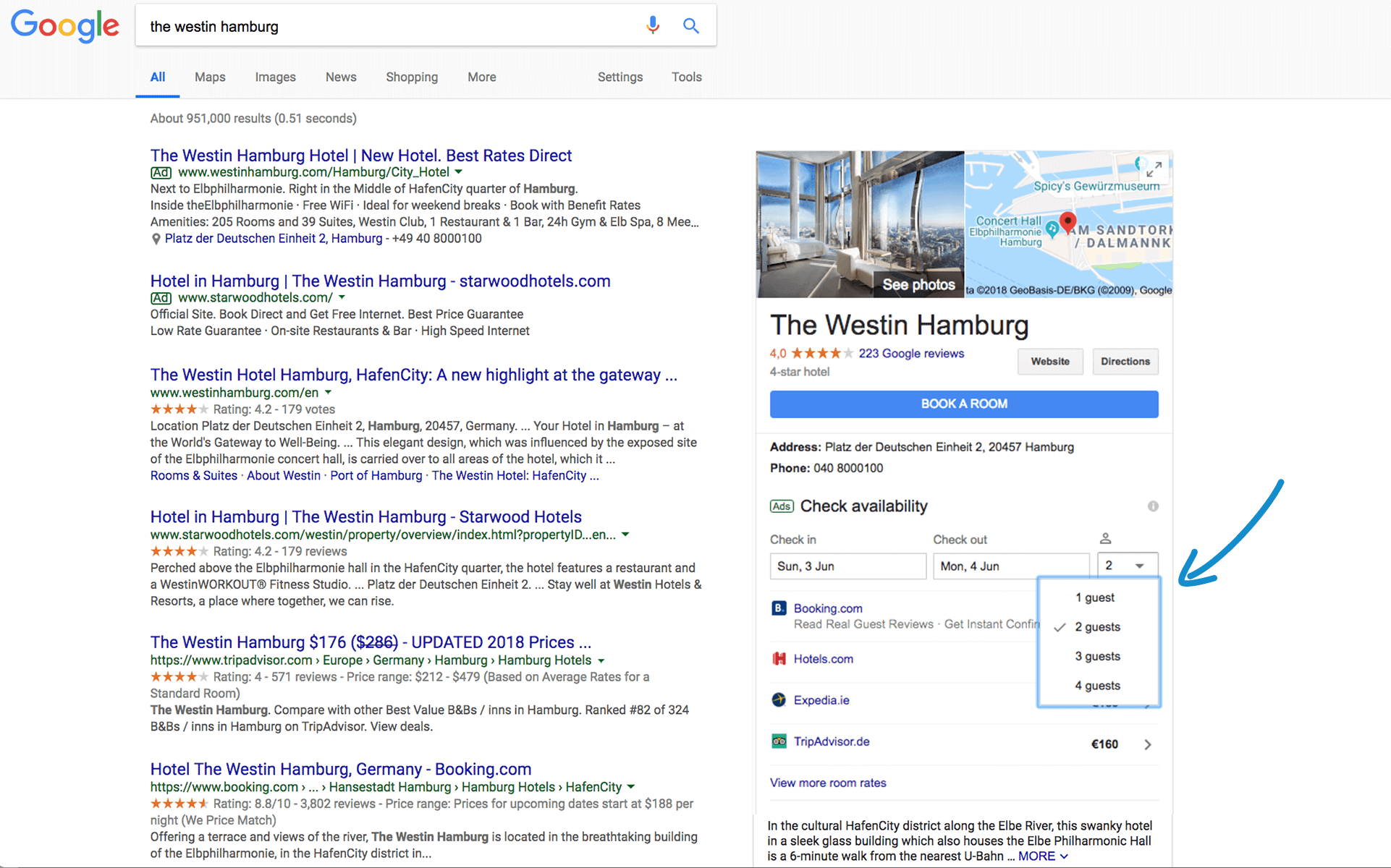 Google Testing Variable Occupancy in Germany