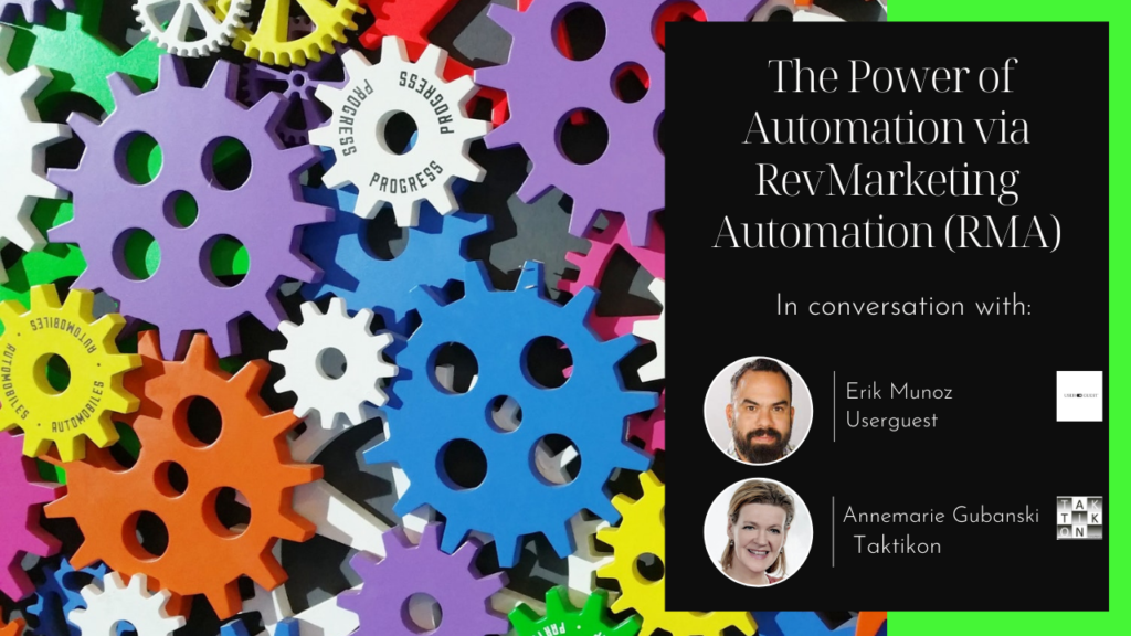 The Power of Automation via RevMarketing Automation (RMA)